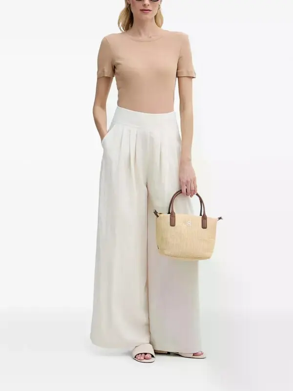 Sisley Pleated Palazzo Pants