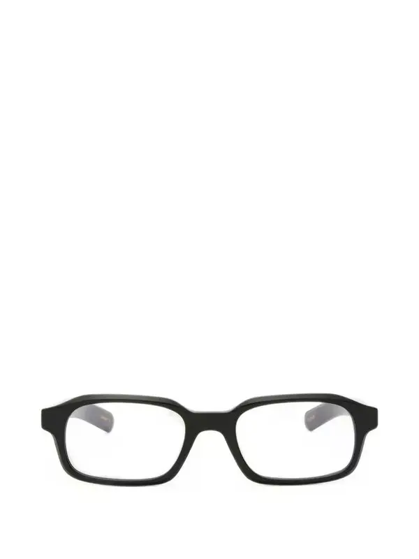 FLATLIST Hanky Rectangle-frame Eyeglasses - Black