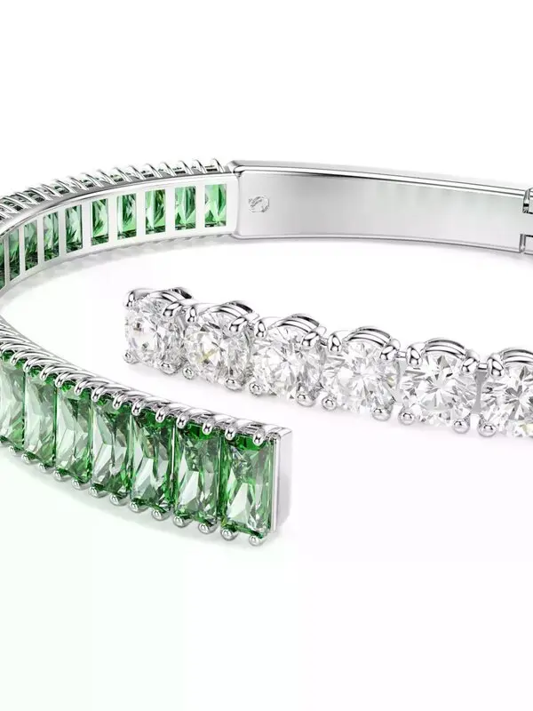 SWAROVSKI Matrix Crystal-embellished Hinged Bracelet