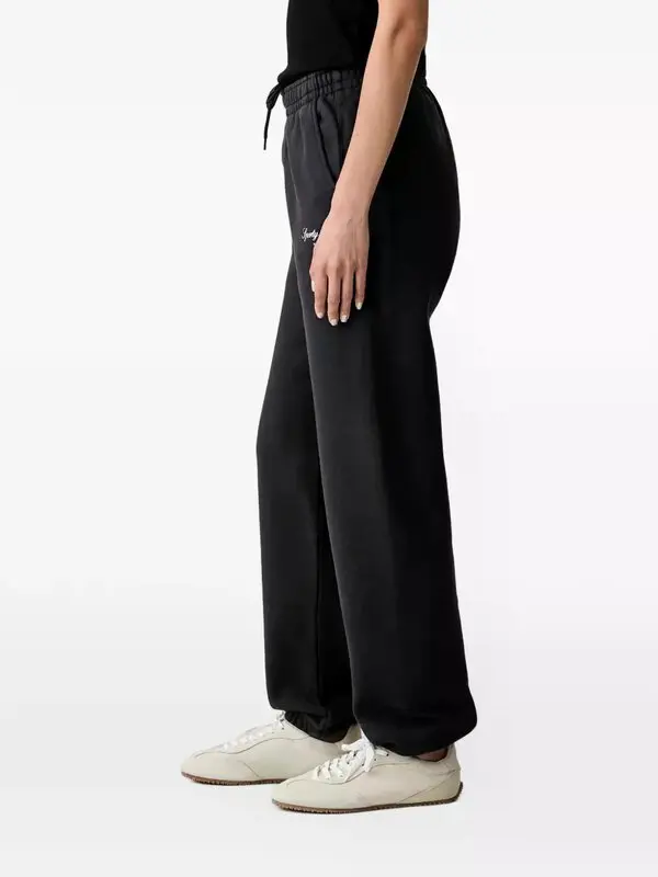 SPORTY & RICH Logo-print Drawstring Track Pants