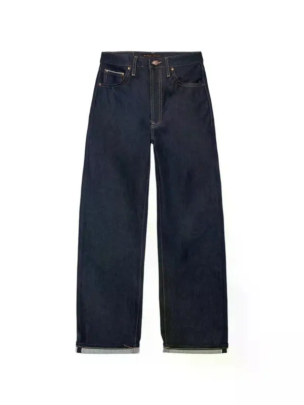 Nudie Jeans Clean Eileen High-waist Wide-leg Jeans