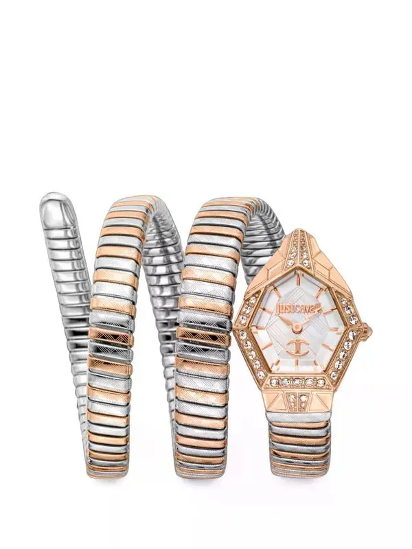 Just Cavalli Mesmerizing Snake-shaped 23mm Watch