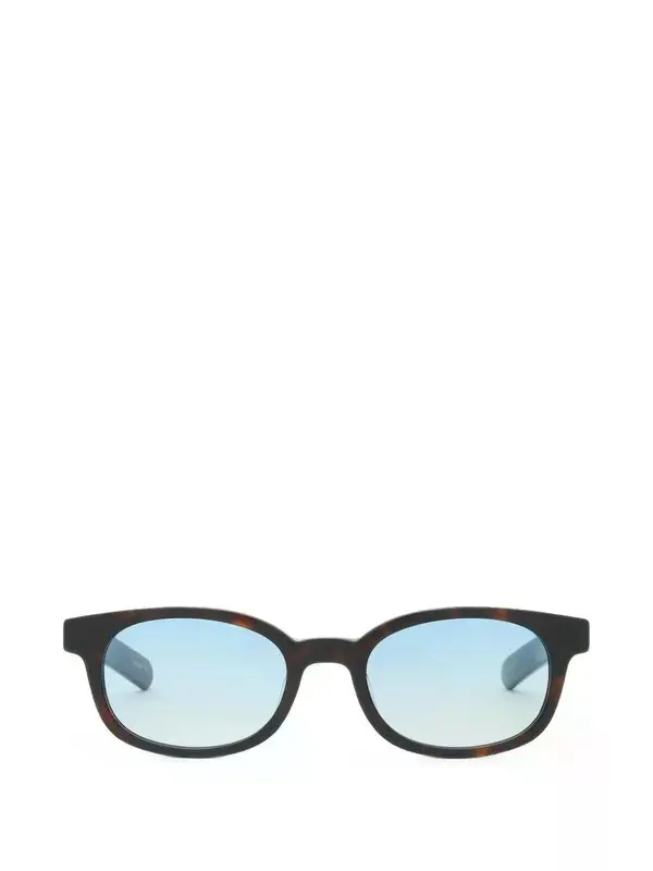 FLATLIST Le Bucheron Round-frame Sunglasses - Brown