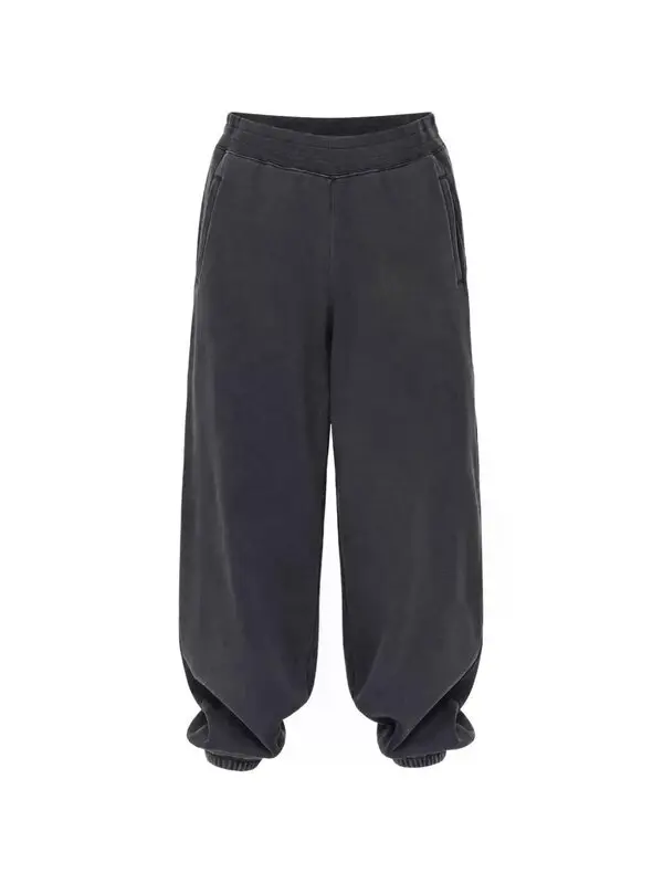 Deus Ex Machina Shield Garment-dyed Track Pants - Black