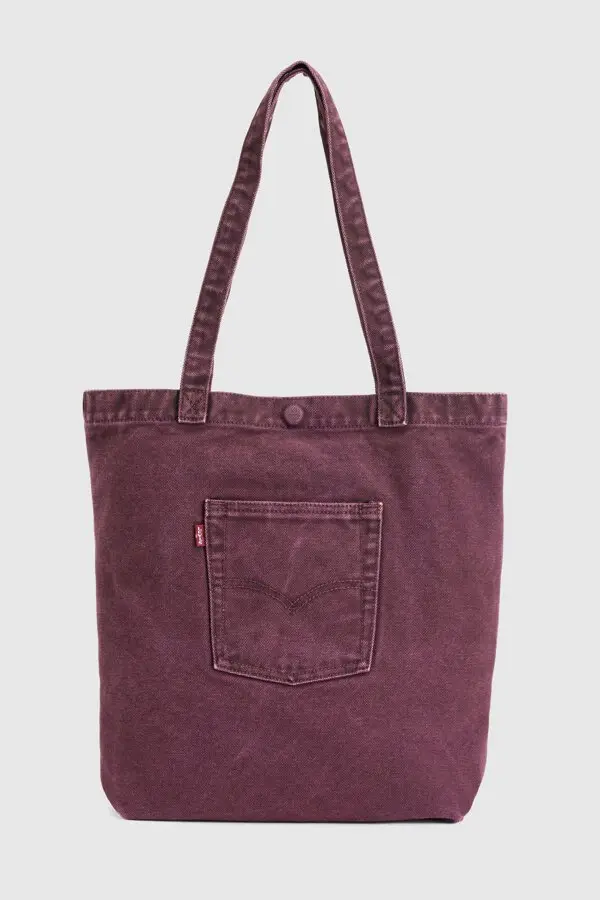 LEVI'S Canvas Tote Bag - Red