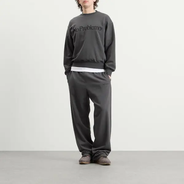 NO PROBLEMO Graphic Crewneck Sweatshirt