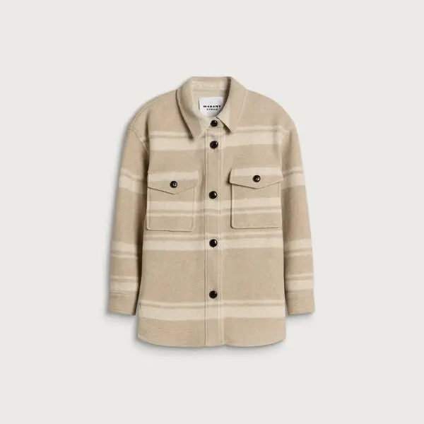 Isabel Marant Étoile Harveli Shirt Jacket - Sand