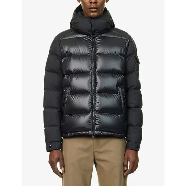 Moncler Maya Padded Nylon-down Jacket
