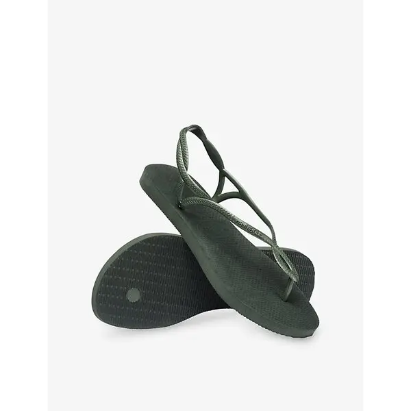 Havaianas Luna Point Rubber Flip Flops