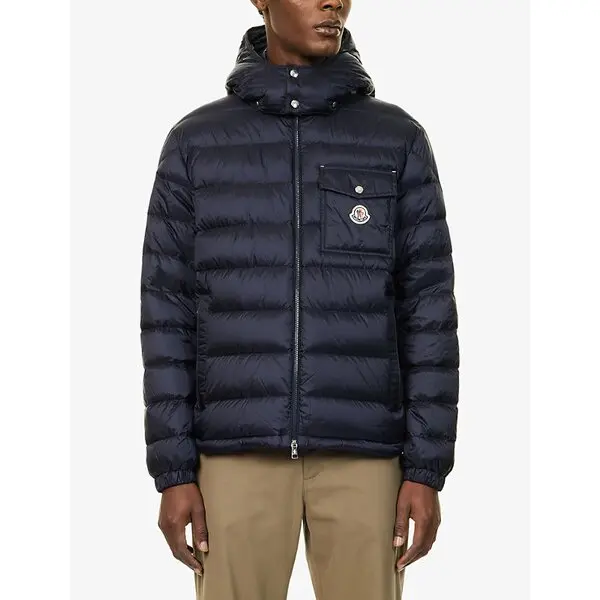 Moncler Verith Logo-badge Detachable Hooded Padded Jacket
