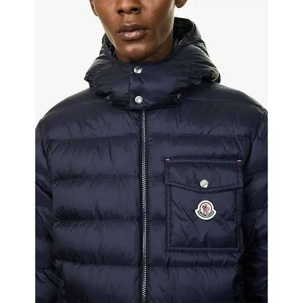 Moncler Verith Logo-badge Detachable Hooded Padded Jacket