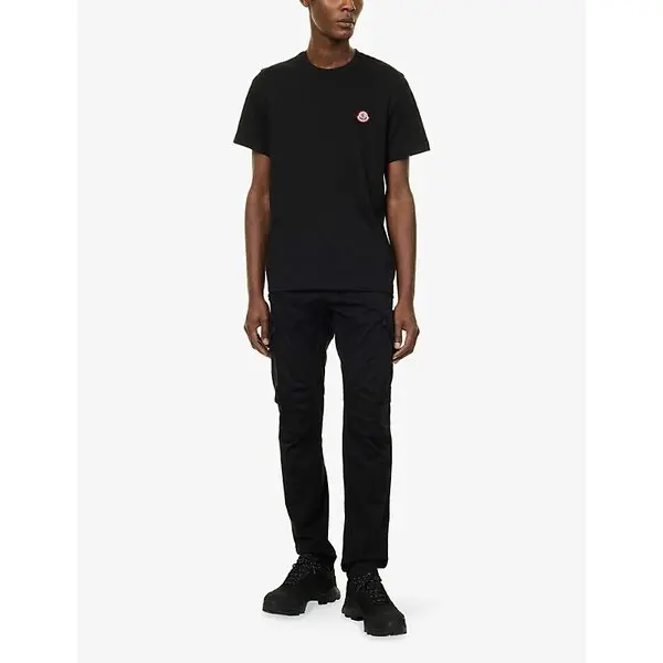 Moncler Emerized Logo-print Short-sleeve T-shirt