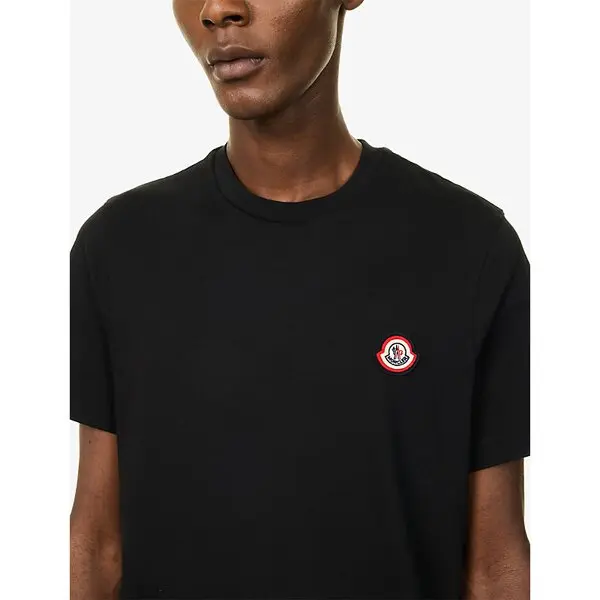 Moncler Emerized Logo-print Short-sleeve T-shirt