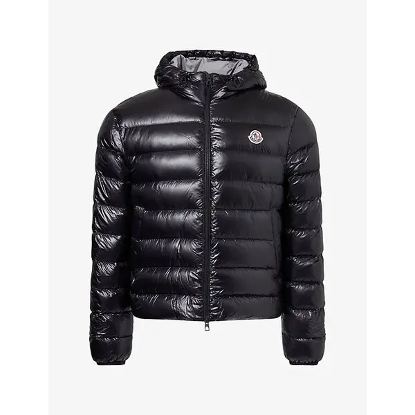 Moncler Forzo Hooded Padded Nylon Jacket - Black