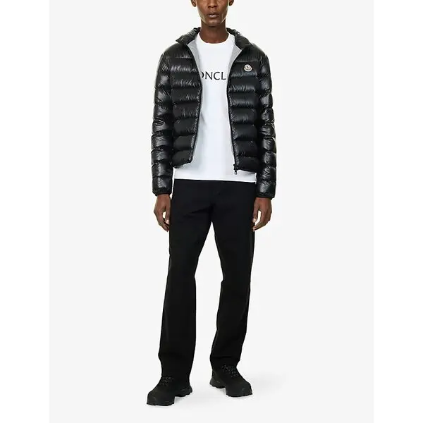 Moncler Sergesta Logo-badge Padded Jacket