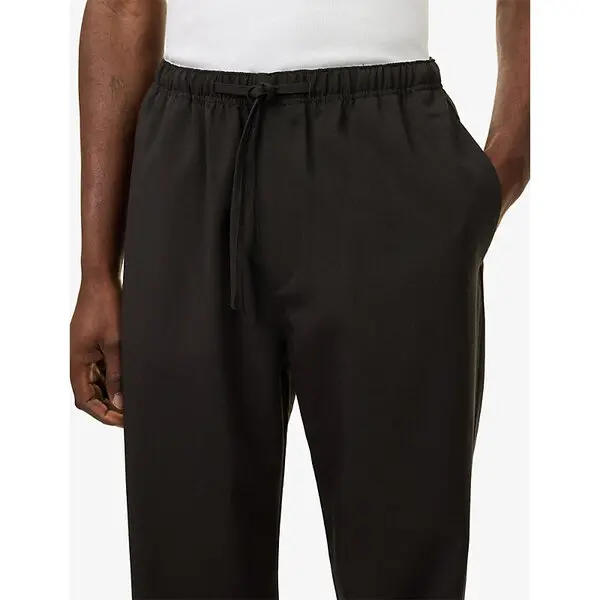 FRAME Straight-leg Wool Trousers