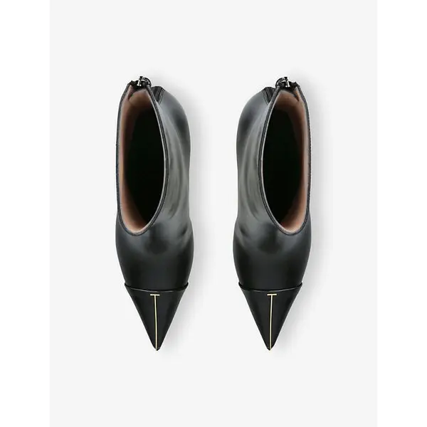 TOM FORD Soft 85 Leather Heeled Ankle Boots