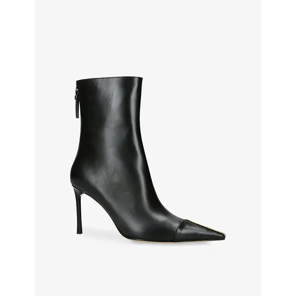 TOM FORD Soft 85 Leather Heeled Ankle Boots