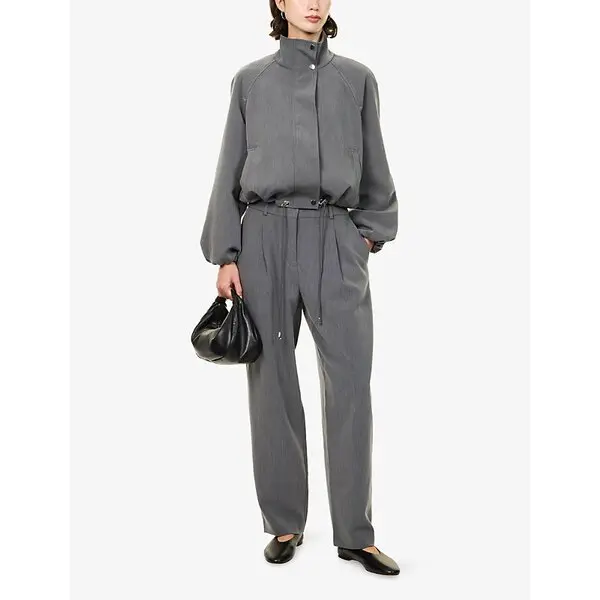 Rails Cameron Tailored Pleated Barrel Leg Trousers
