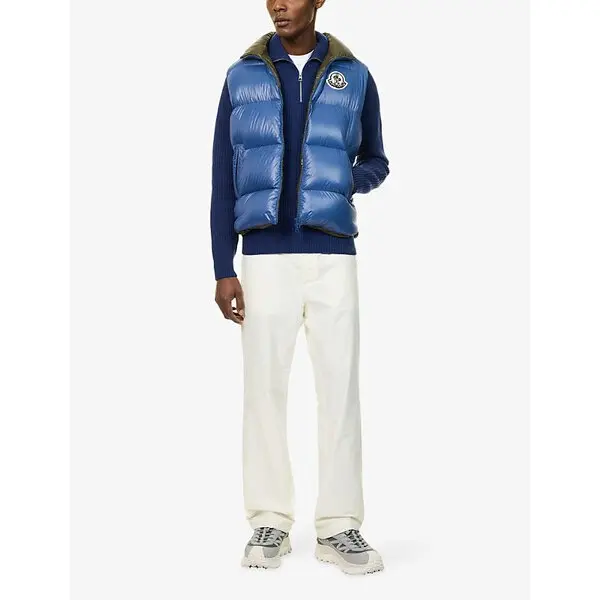 Moncler Belice Logo-badge Padded Gilet