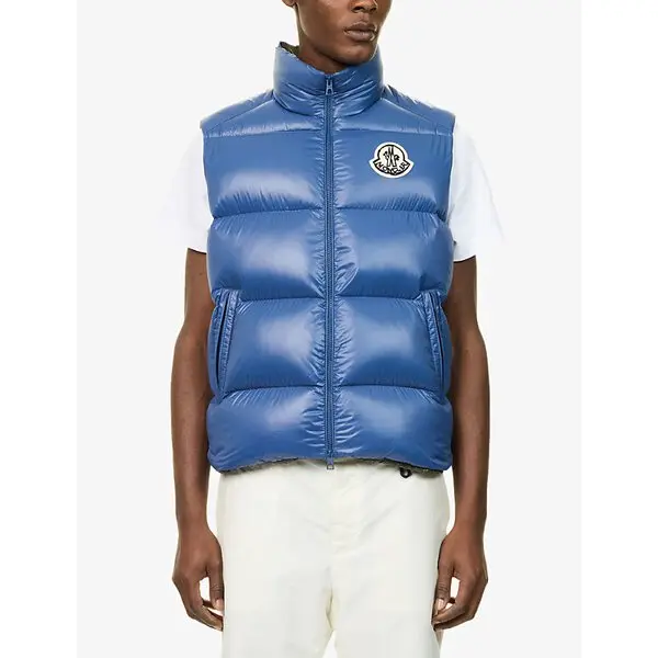Moncler Belice Logo-badge Padded Gilet