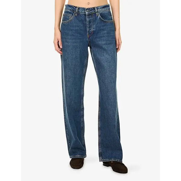 Rails Del Mar Boyfriend Wide-leg Denim Jeans