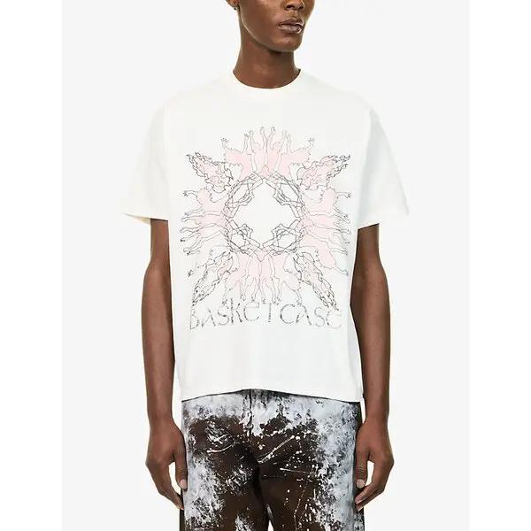 BASKETCASE Exodia Graphic-print Cotton T-shirt