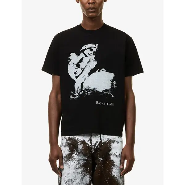 BASKETCASE Gimmick Graphic-print Cotton T-shirt