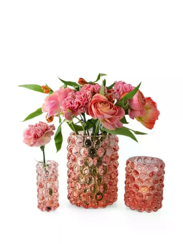 SKOGSBERG&SMART Medium Hurricane Boule Hobnail Vase