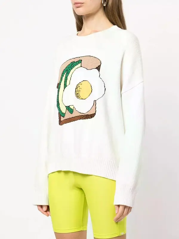 Monse Avocado Toast Merino-knit Jumper