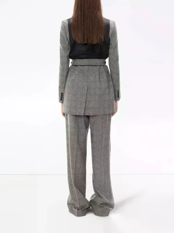 JW Anderson Belted Patchwork Jacket