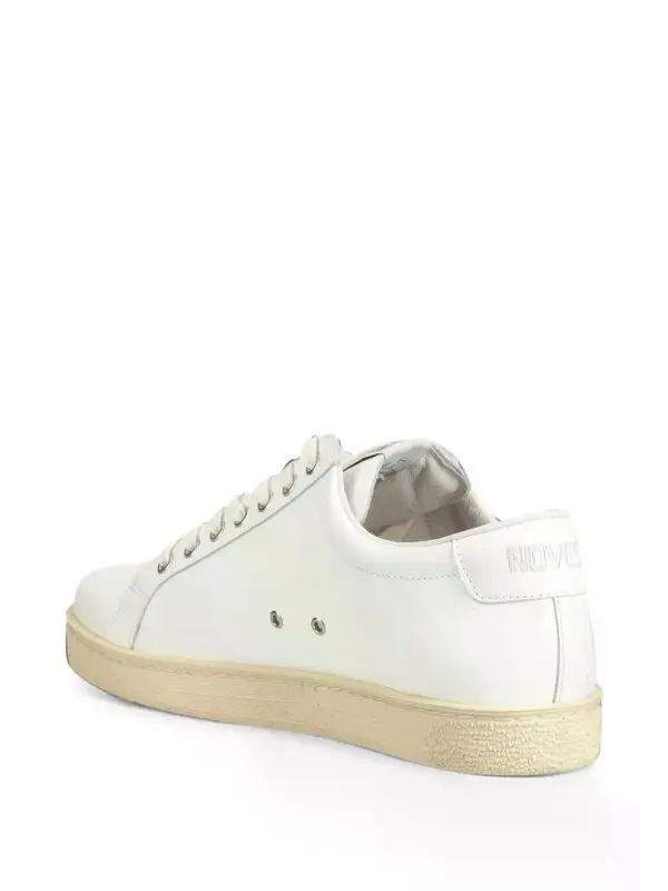 Novesta Lace-up Sneakers With Textured Rubber Sole