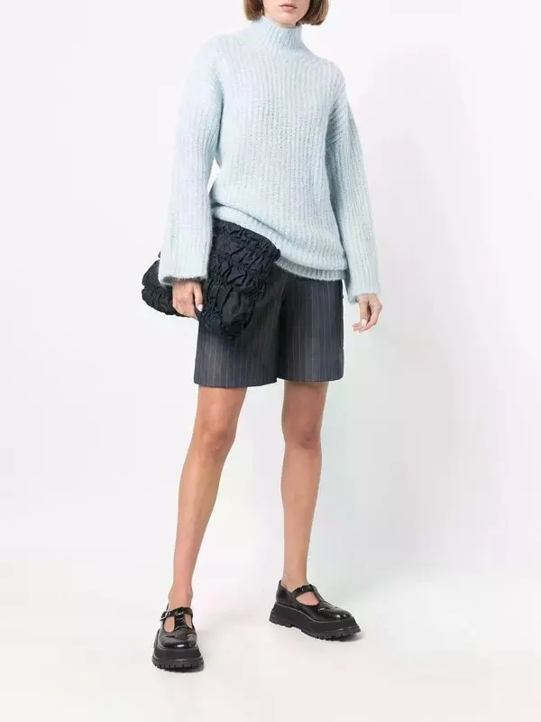 A.p.c. Alpaca-wool Blend Wide-sleeve Knitted Jumper