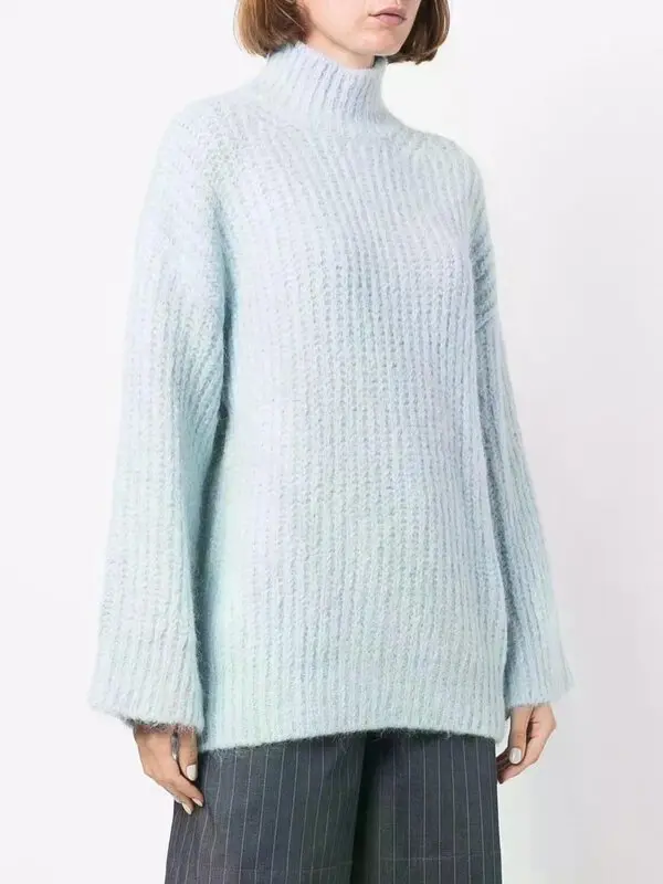 A.p.c. Alpaca-wool Blend Wide-sleeve Knitted Jumper