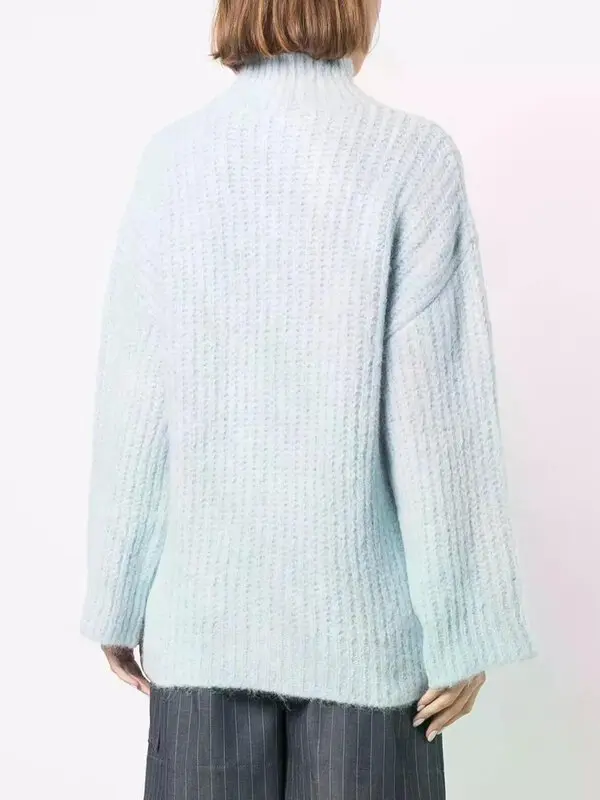 A.p.c. Alpaca-wool Blend Wide-sleeve Knitted Jumper