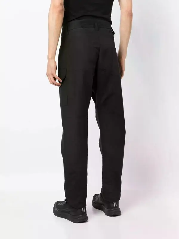 ISO.POETISM Flap-pockets Cotton-blend Parachute Pants
