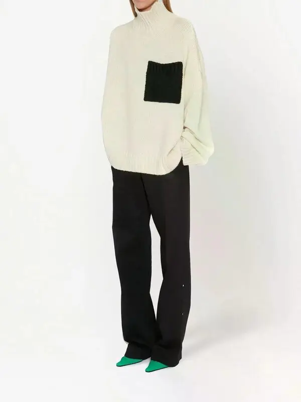 JW Anderson Patch Pocket Roll-neck Jumper