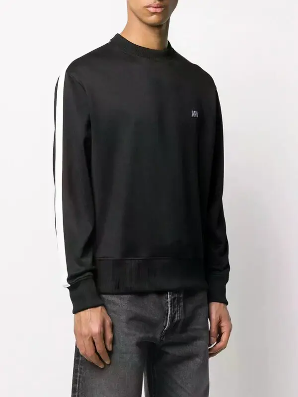 AMI Paris Crew Neck Sweatshirt With Embroidered Logo