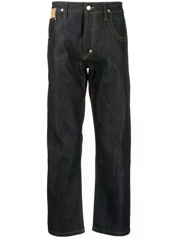 CRAIG GREEN Low-rise Straight Jeans - Blue