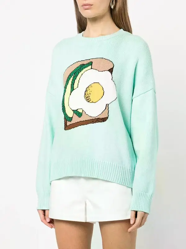 Monse Avocado Toast Merino-knit Jumper