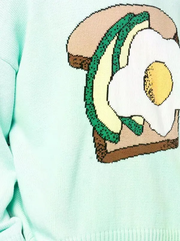 Monse Avocado Toast Merino-knit Jumper