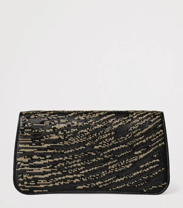 Cartier Mini Sequinned Panthère C De Chain Bag