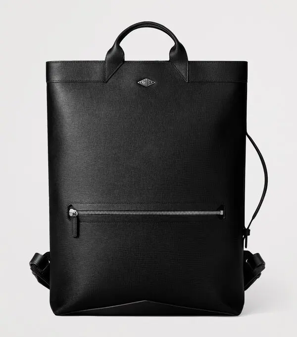 Cartier Leather Losange Backpack