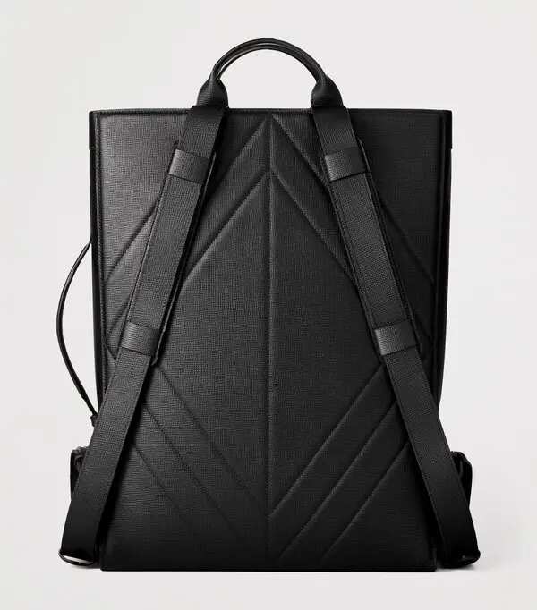 Cartier Leather Losange Backpack