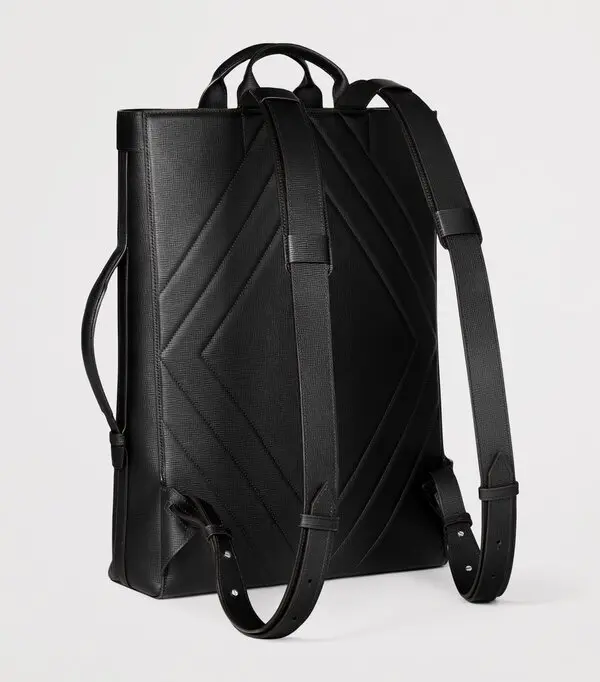 Cartier Leather Losange Backpack