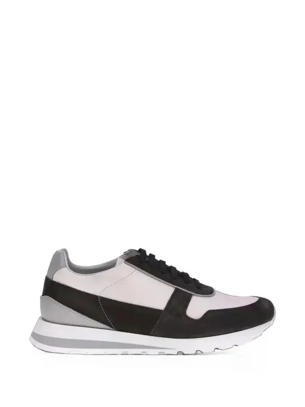Brunello Cucinelli Leather Sneakers In Multicolor