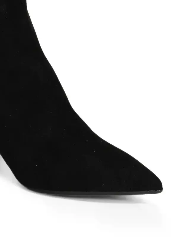 FABIO RUSCONI Pointed-toe Suede Boots