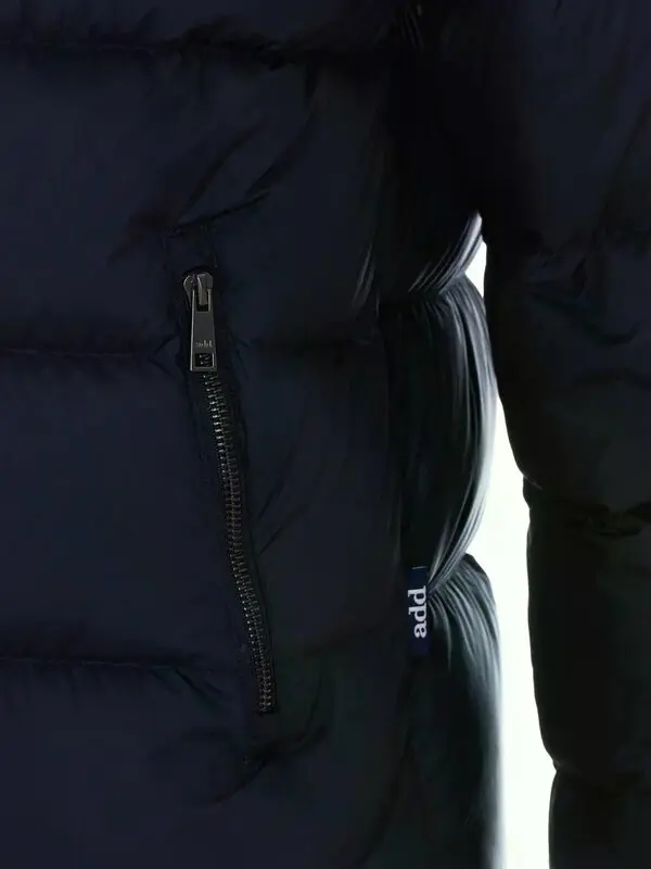 Add Quilted Hooded Jacket