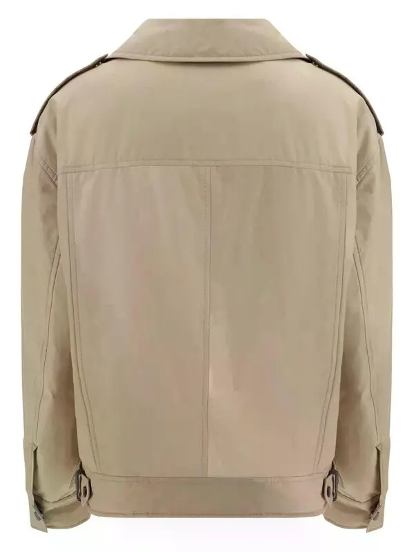 Brunello Cucinelli Trench Jacket - Neutrals