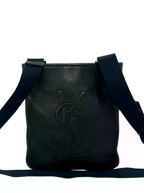 Saint Laurent 20th Century Leather Monogram Crossbody Bag